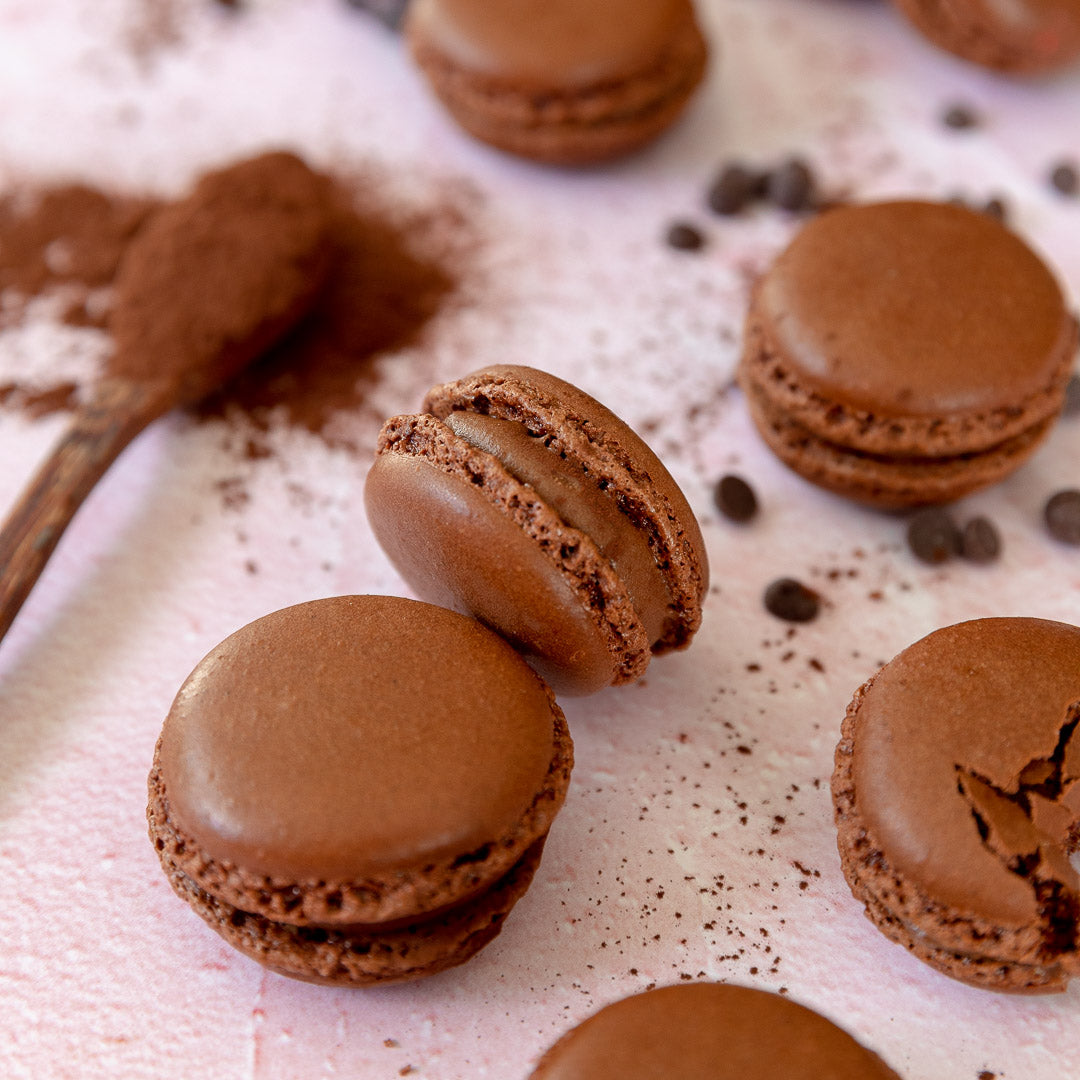 Chocolate Macarons (12 or 24) – The Macaron Company